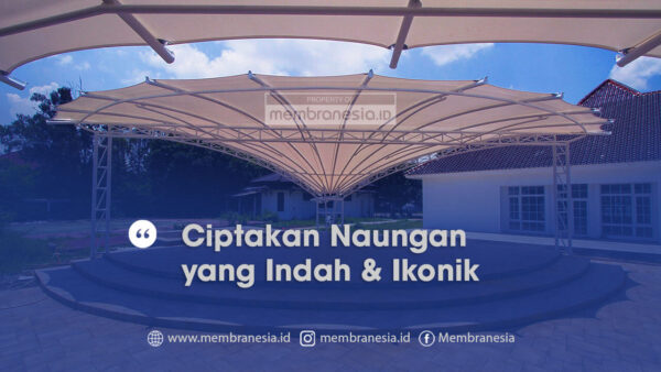 Jual Kain Membran Terpal Untuk Atap Kanopi/Tenda